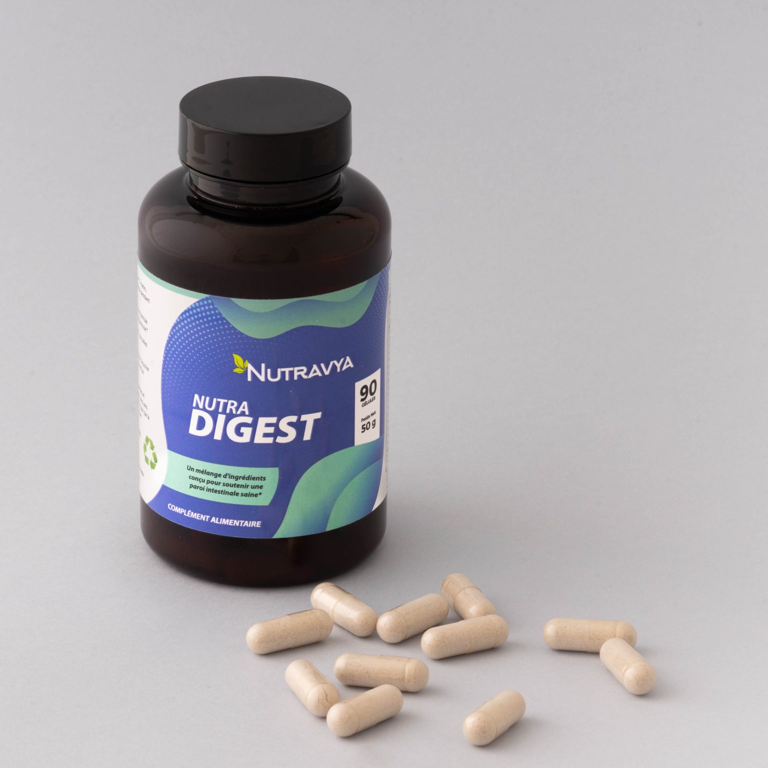 Nutra Digest de Nutravya - Santé Intestinale - Site officiel